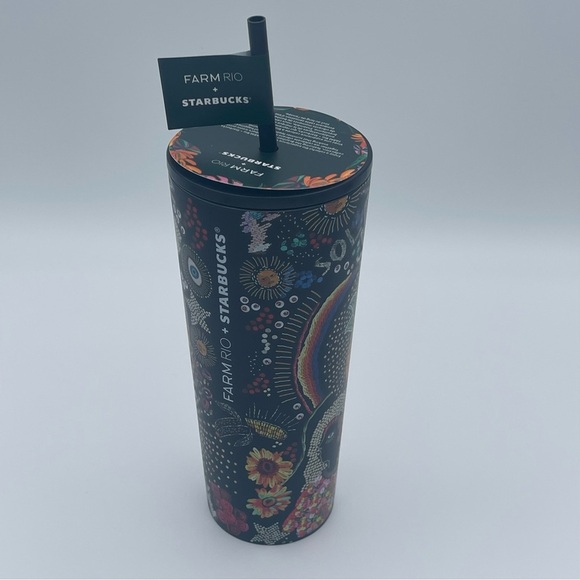 Starbucks | Dining | Starbucks X Farm Rio Limited Edition 24oz Reusable ...